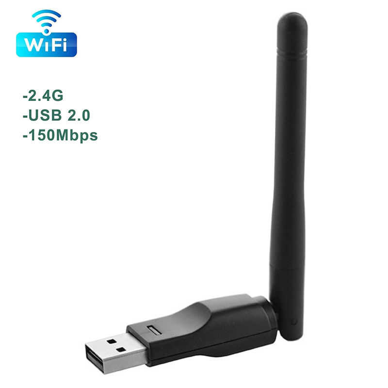 Mini USB Wifi Adapter 150Mbps 2.4Ghz Rtl8188 Network Card Wireless Wi ...