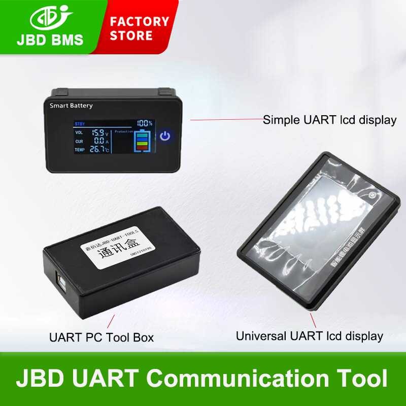 Smart JBD BMS UART PC Tool Box UART LCD Display For Lithium Battery ...