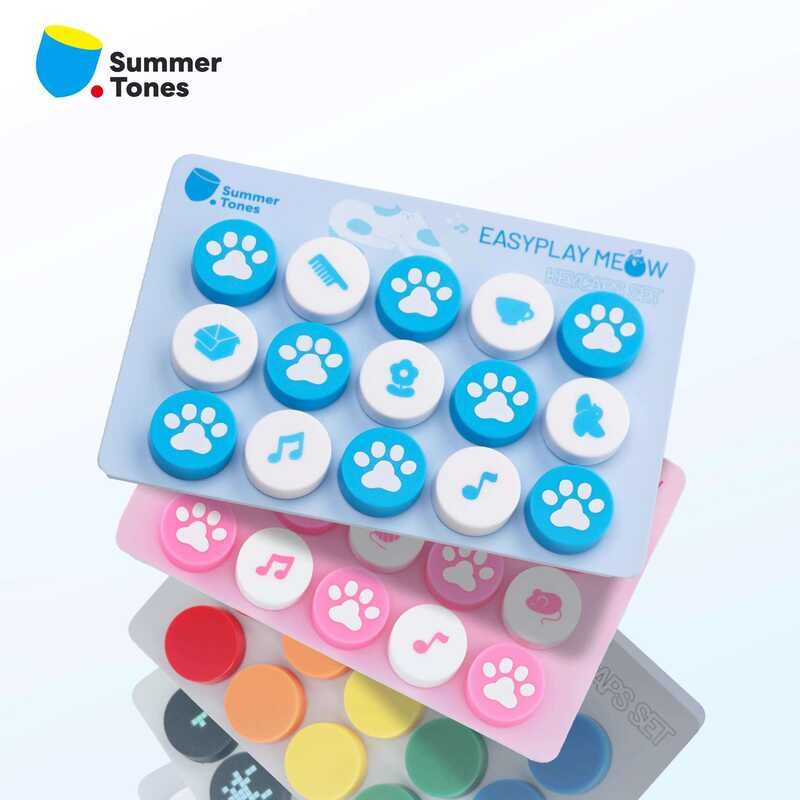 cubyfun [Accessories] Pocket Music Keyboard Replaceable Keycap Set ...