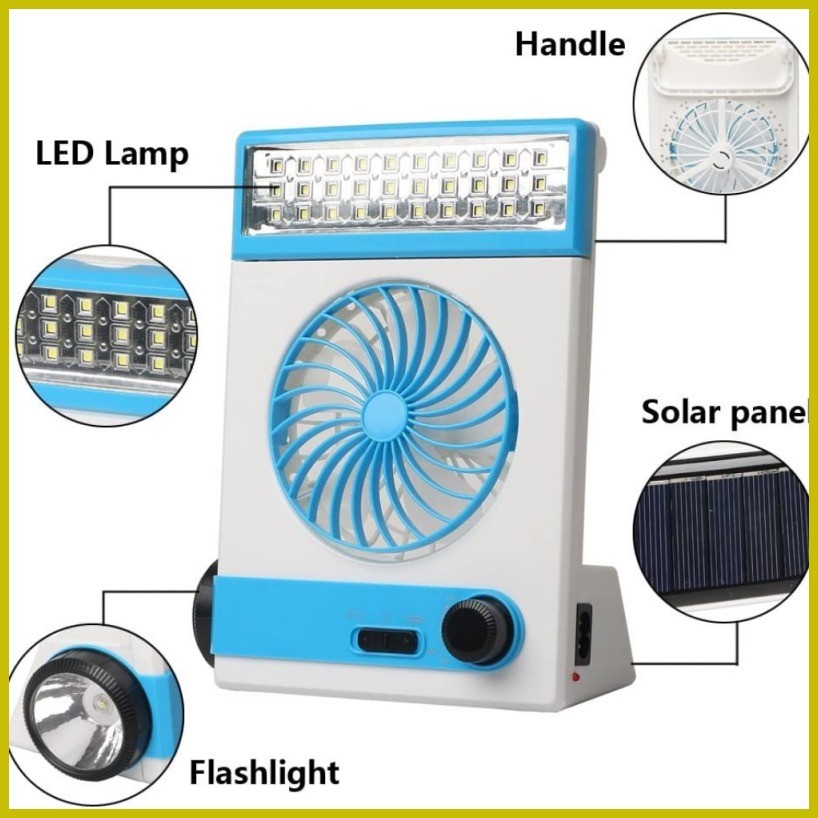 § Hanging neck fan portable usb fan3IN1 Rechargeable Mini USB Solar Fan ...