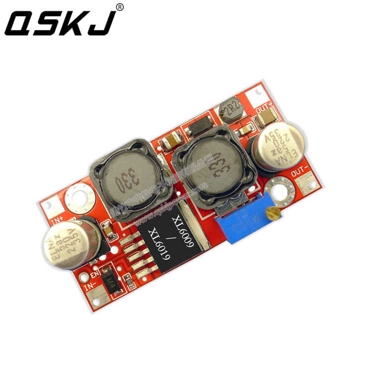 High performance buck boost module with low ripple band enable XL6009 ...