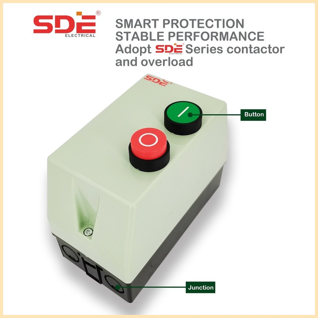 SDE MAGNETIC STARTER (1HP, 2HP, 3HP AND 5HP) ♨ | Shopee Philippines