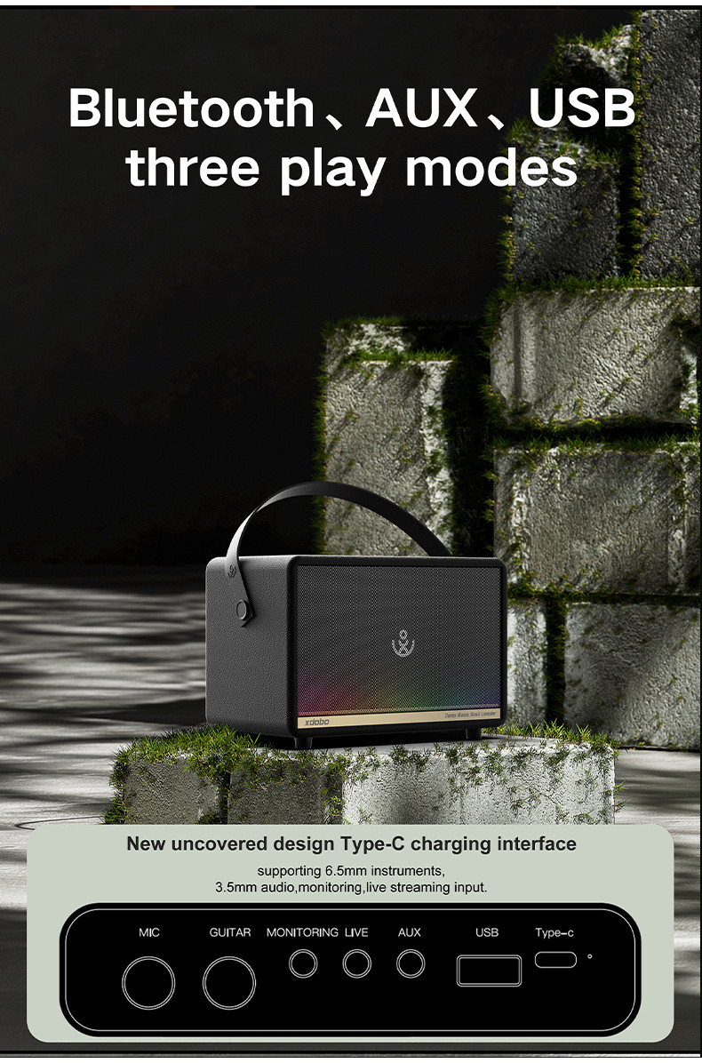 XDOBO Mirage Max 300W Deep Bass Wireless Bluetooth 5.3 Portable ...