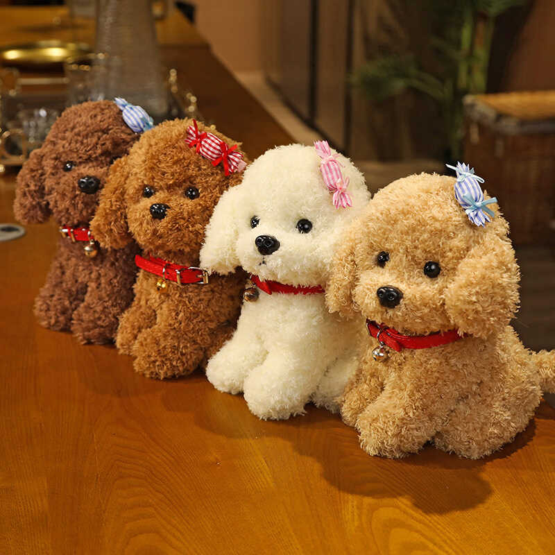 Teddy Simulated Dog Stuffed Toy Cute Sleeping Cloth Doll Children ...