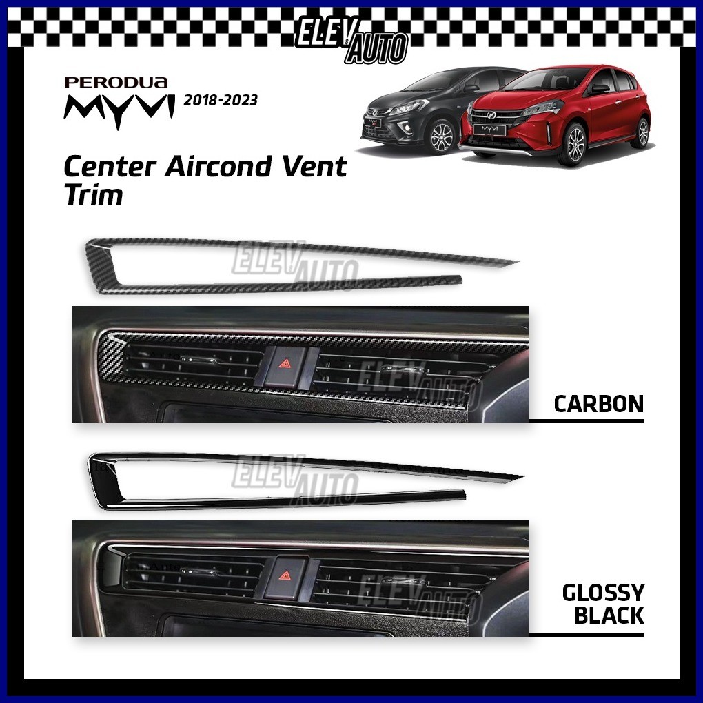 Perodua Myvi G3 Facelift 2018 - 2023 Center Aircond Dashboard Trim ...