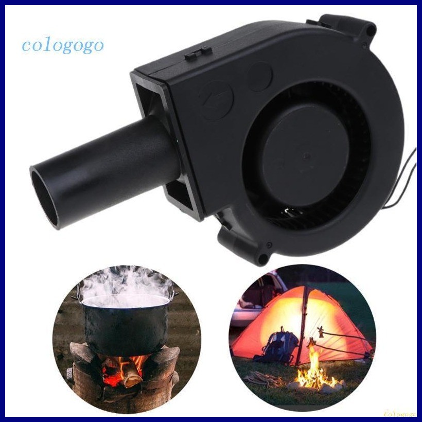COLO BBQ Blower Charcoal Chimney Starter BBQ Fan Smoker Fan,Electric ...