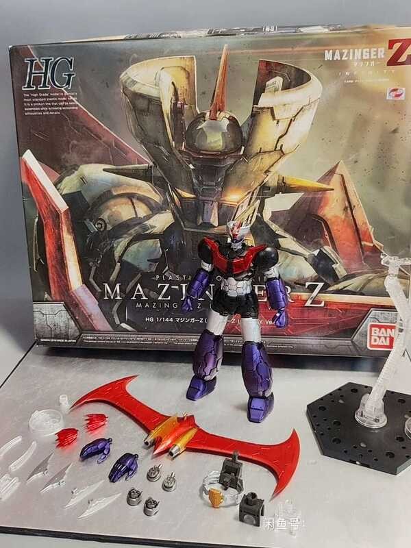 Tt Genuine Bandai Hg 1/144 Mazinger Z Infinity Japanese Assembly Models ...