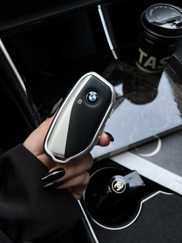 ☑♥ Compatible BMW 5 Key Case 530li Blade X1 X2 X3 X5 Cover 2 i3 3 Series ix3 Shell 325li Buckle ...