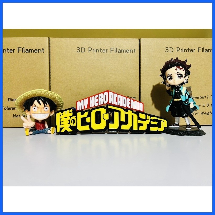 My Hero Academia Fan Art 3D Logo Kids Toy, action figure, funko pop ...