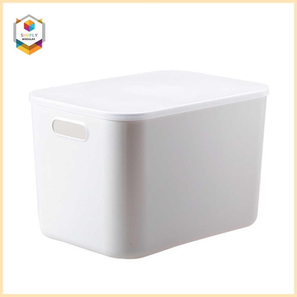 Simply Modular Shimoyama Muji Style Large Gray Deep Storage Box with ...