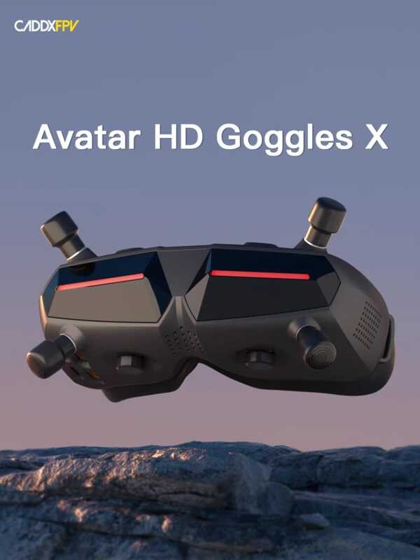 Walksnail Avatar Goggles X Digital HD 1080P Time Traveler FPV Glasses ...