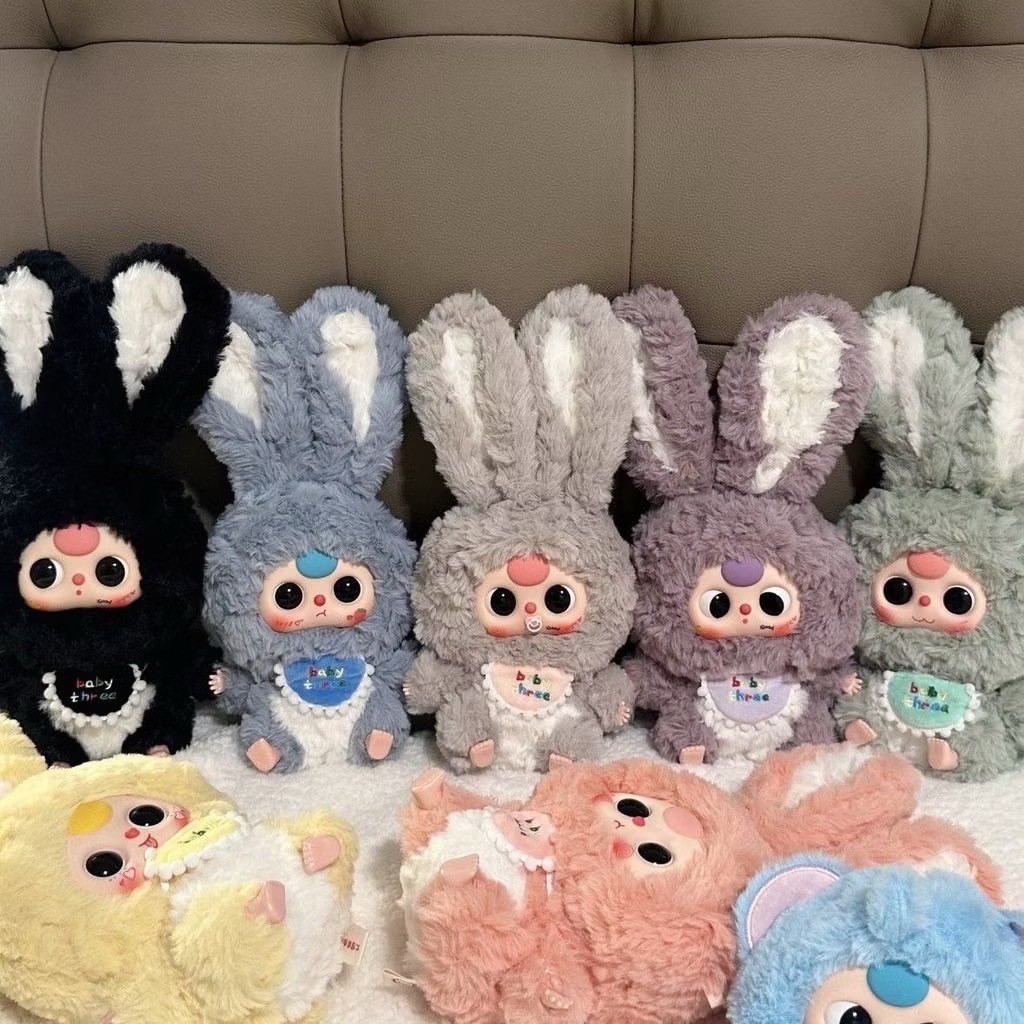 FS Dip 1 Box Baby three Rabbit Lily Town Dipped In Animal Tree Fluffy ...