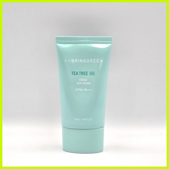 Bring Green] Tea Tree Cica Fresh Sun Cream SPF50+ PA++++ 50ml | Shopee ...