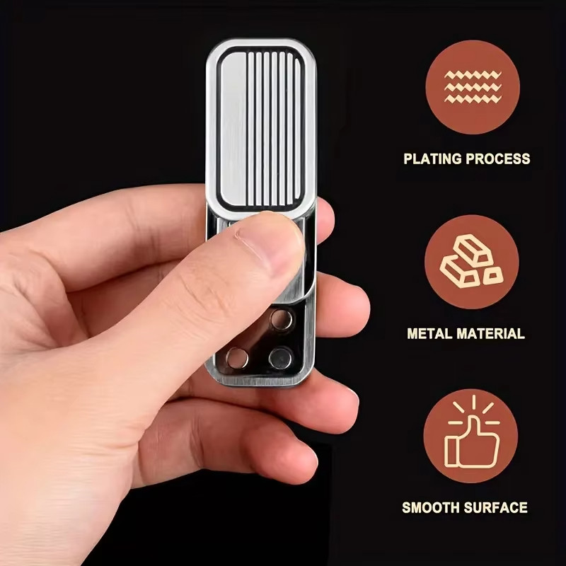 Triple Push Slider Magnetic Fidget Slider,Camera Shaped ADHD Push ...