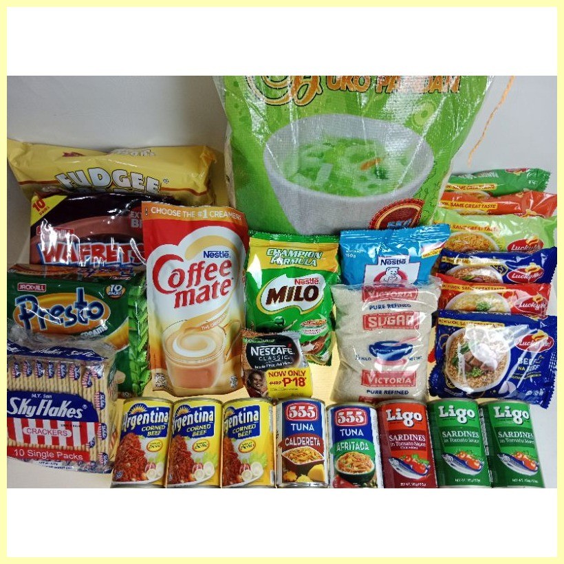 Grocery Package ( Rice with Essentials Package ) | Shopee Philippines