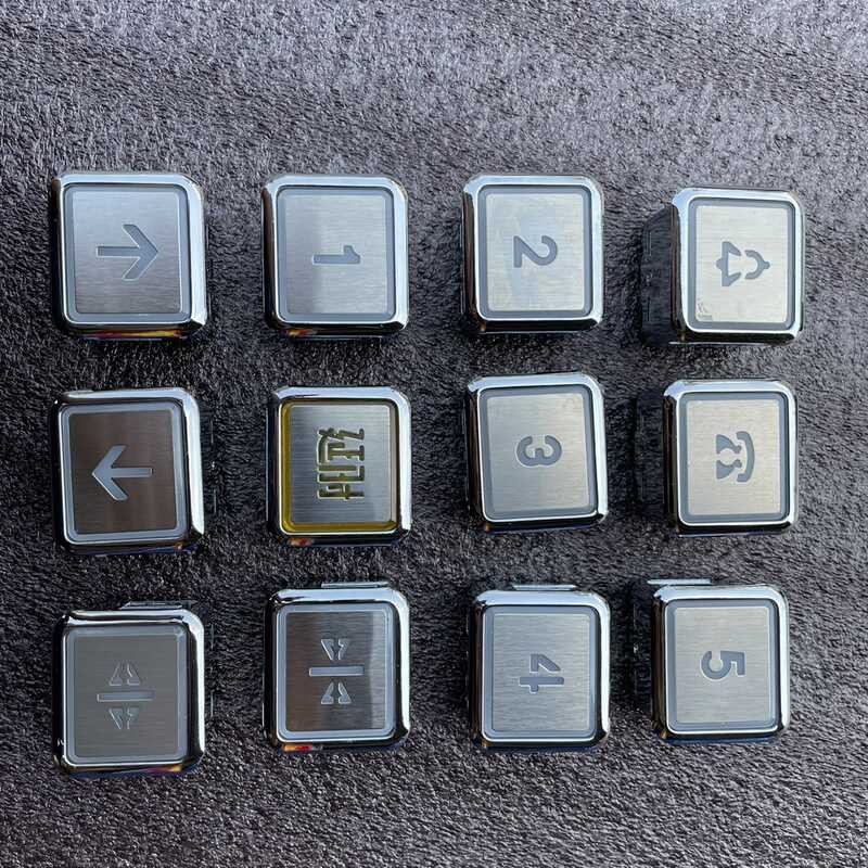 DL-PO2 button AR-4 cubic elevator button switch AK2026 stainless steel surface installatio ...