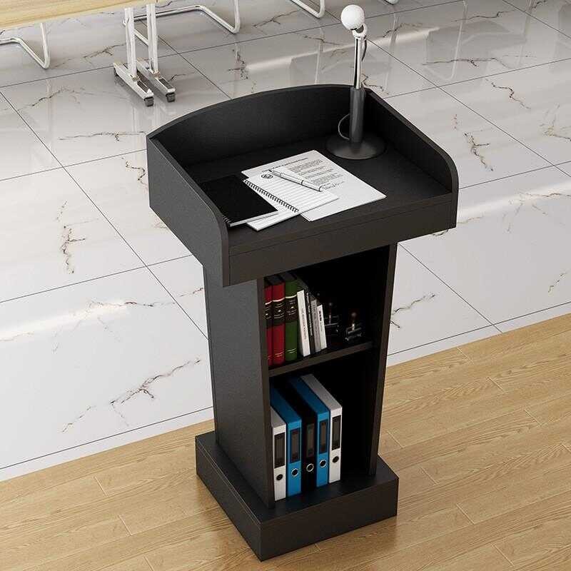 Lectern, speaker, minimalist host, lectern table, teacher reception ...