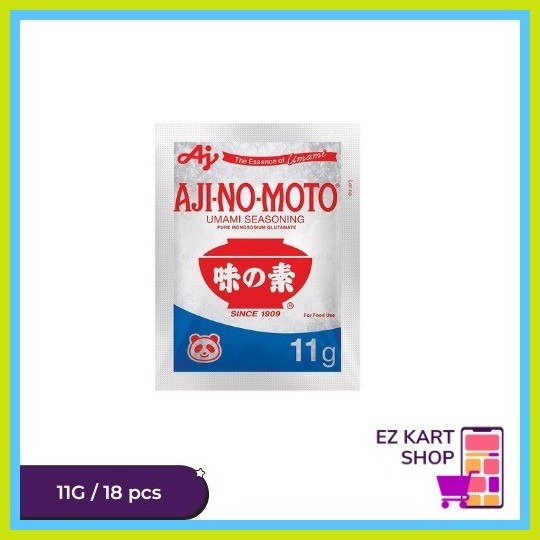 EZ KART AJINOMOTO VETSIN BLUE 11G / 18 PCS | Shopee Philippines