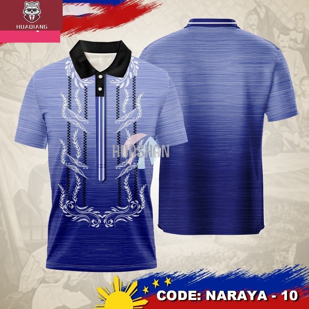 2025 asean inspired ethnic attire barong agalog batik polo for men ...