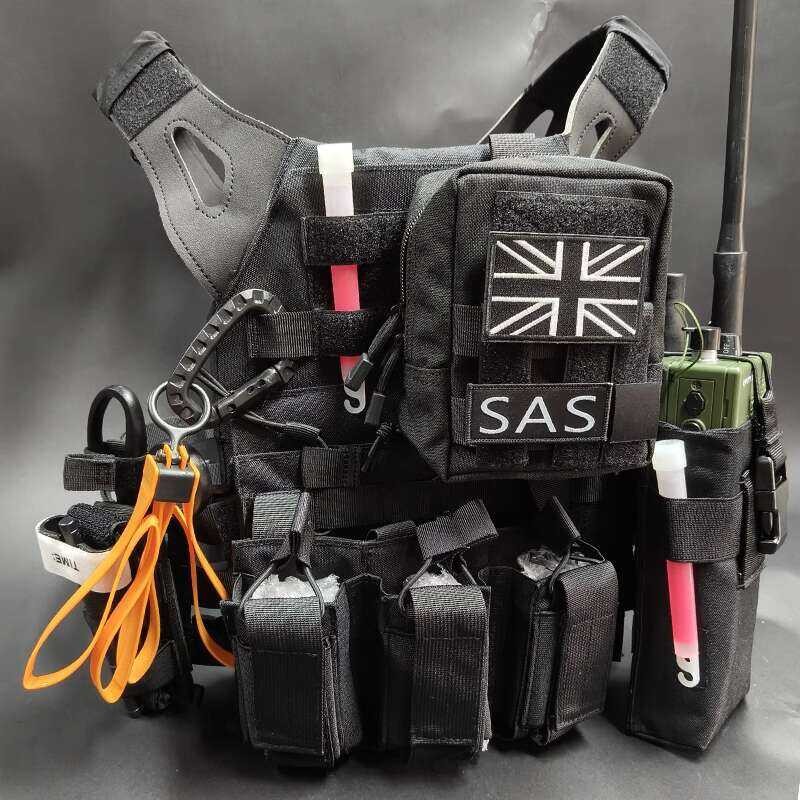 Complete Set of Ghost COD Tactical Vest JPC Protective Military ...