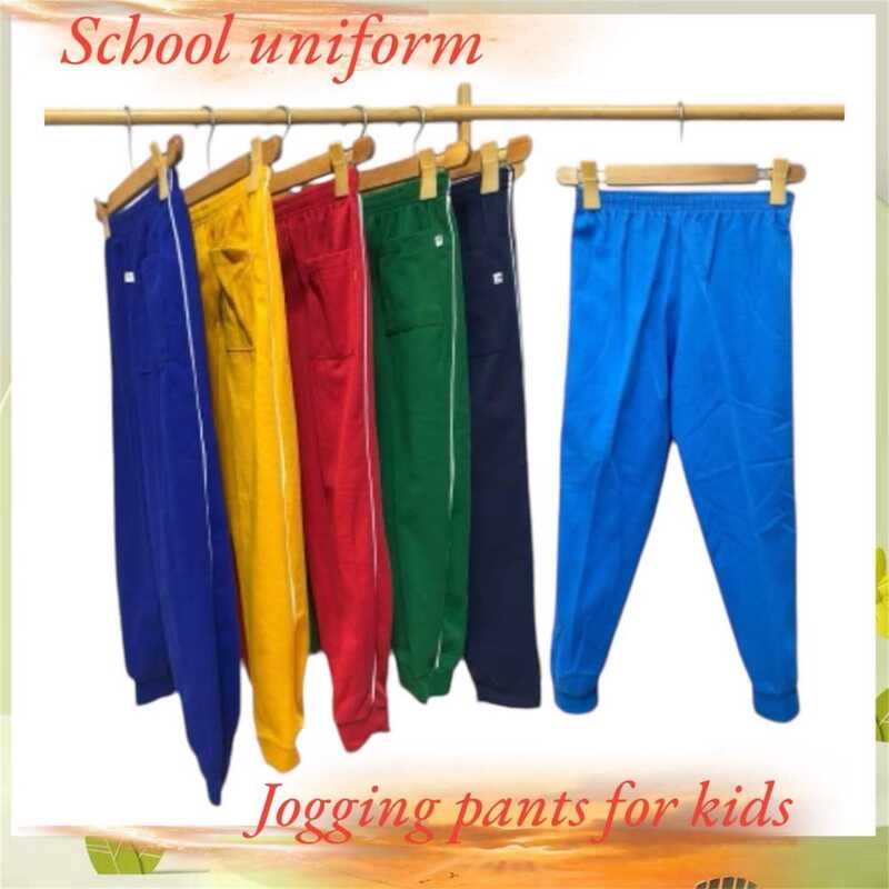 Jogging Pants School Uniform For Boys And Girls | Shopee Philippines