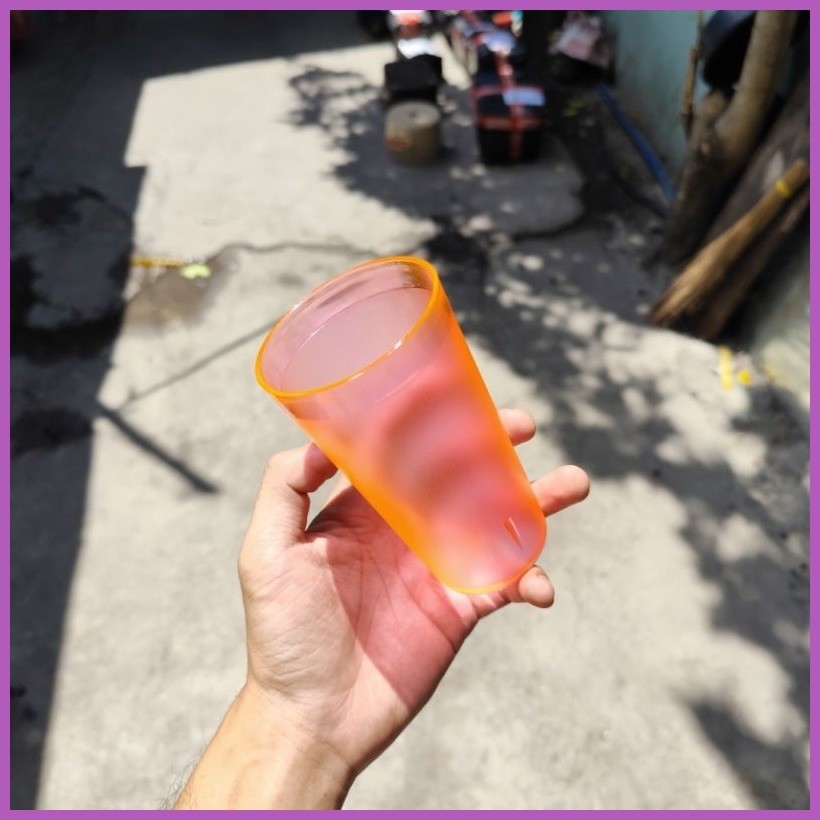 JOLLIBEE STYLE DRINKING BASO / Aesthetic Acrylic Baso | Shopee Philippines