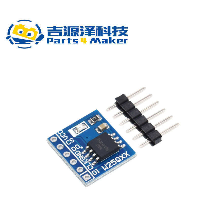 W25Q32/64/128 high-capacity FLASH storage module/SPI interface BV FV ...