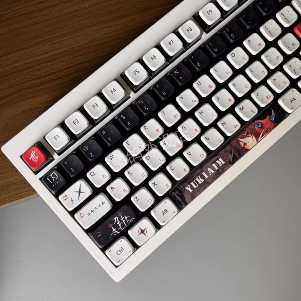 Yuki Aim Pudding Keycap 122 Keys MDA Profile PBT Four-sided Light ...