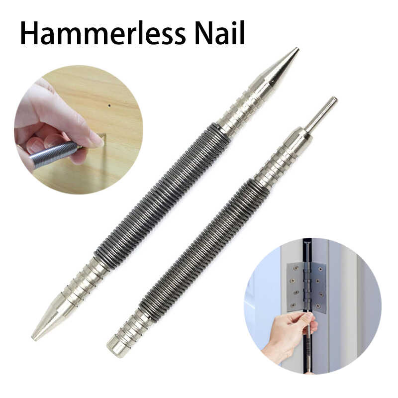 Center Automatic Pin Punch merless Nail Punch Spring Loaded Marking ...