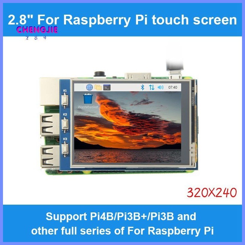 2.8 Inch TFT Display Screen Touch Screen 320X240 SPI Display LCD Screen ...