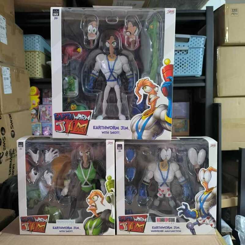 Original Earthworm Jim 2.0 Pdna 1/12 Psy Crow Bob The Killer Action ...