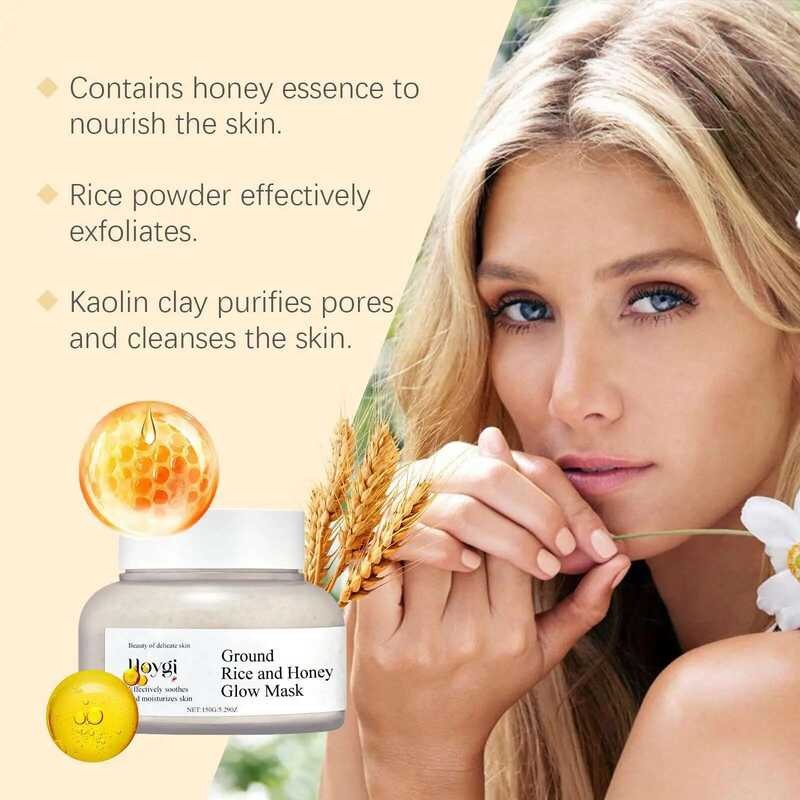 Pulp Rice Raw Mask Replenishment Moisturizing Fade Dark Spot Repair ...