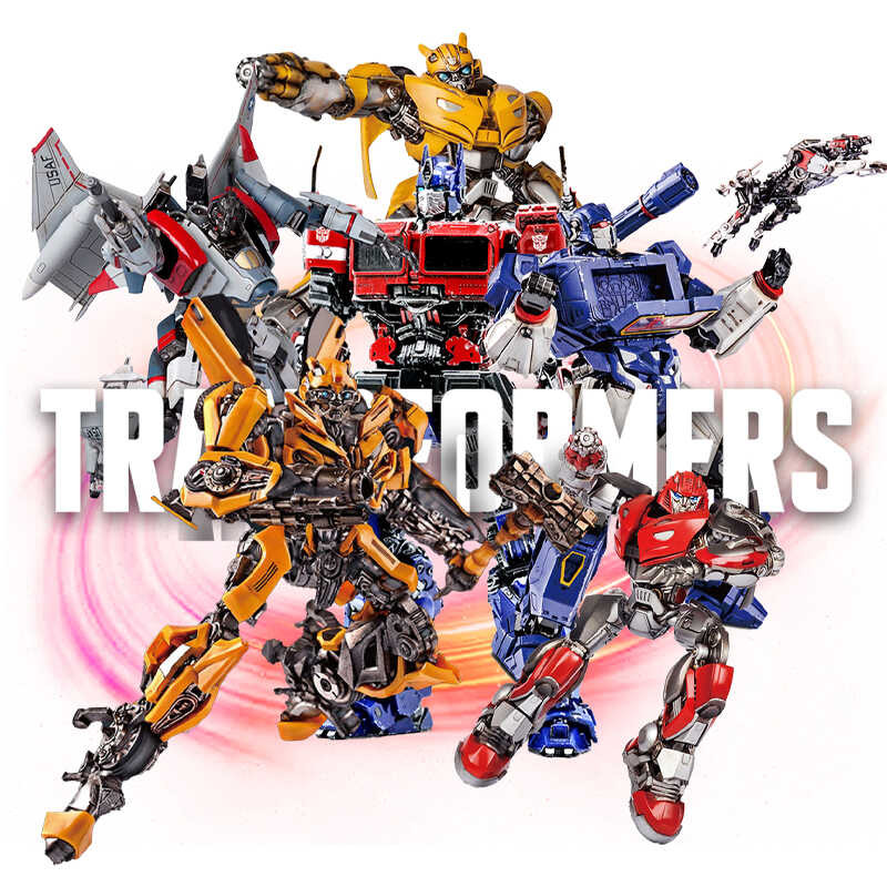 W Transformers Movie Bumblebee, Starscream, Sounave, Blitzkrieg, Arcee ...
