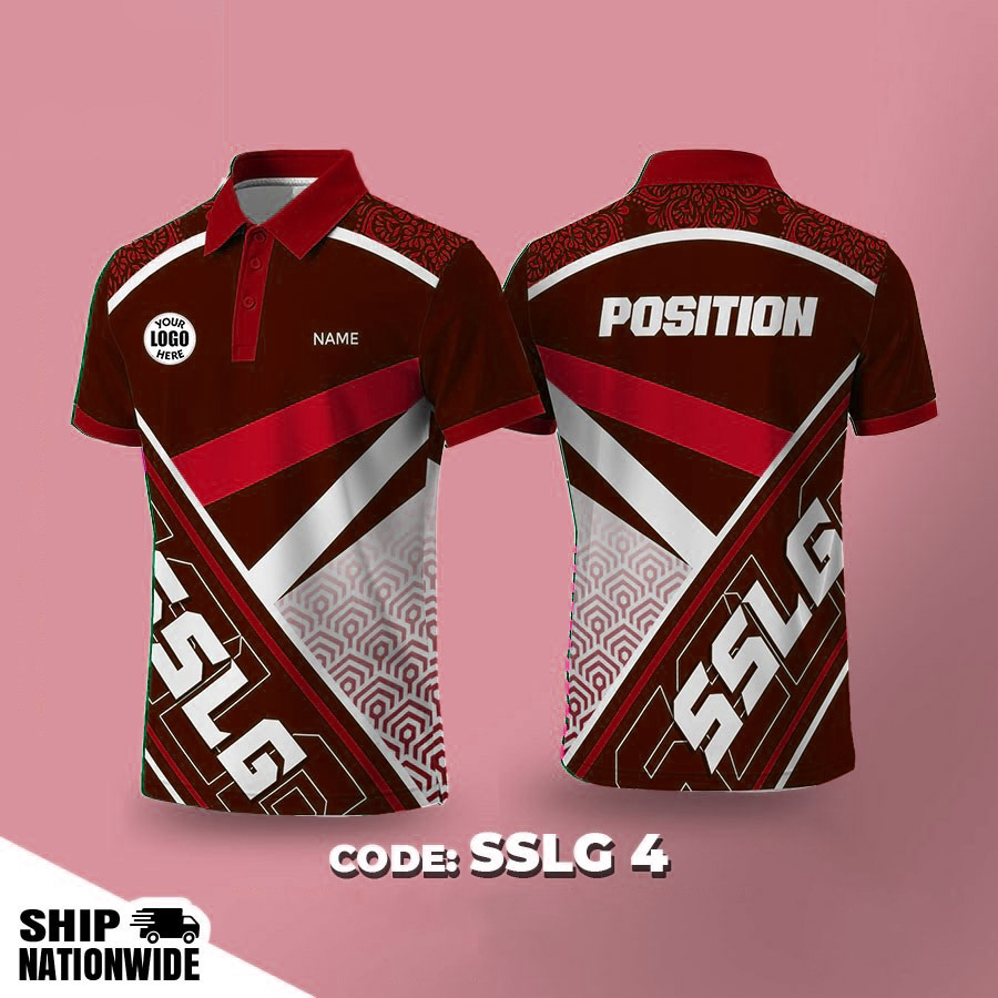 【Free Custom Name & Number&LOGO】New SSLG Polo Shirt Quick Dry Full ...