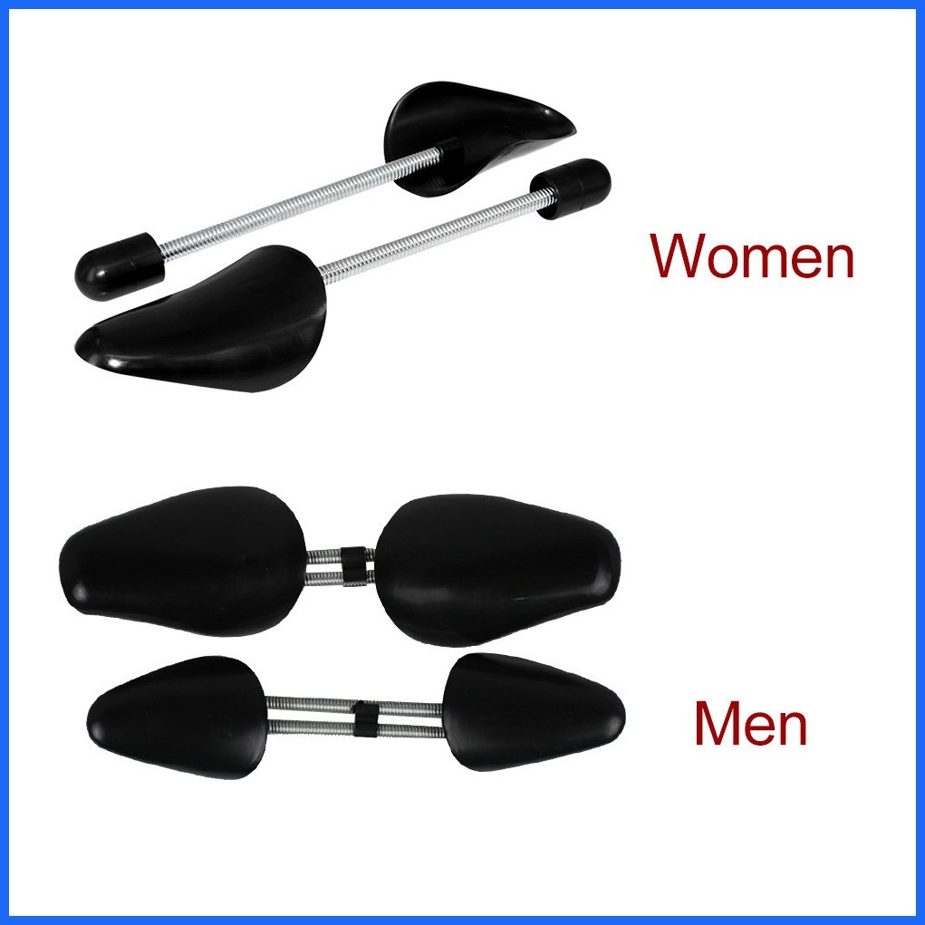 1 Pair Shoe Tree Spring Type Shoe support Plastic Stretcher Shoe Shaper ...