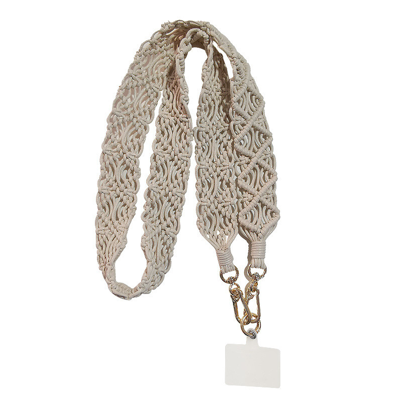 Mobile Phone Lanyard Long Messenger Rope Can Back Women's High-End Hand ...