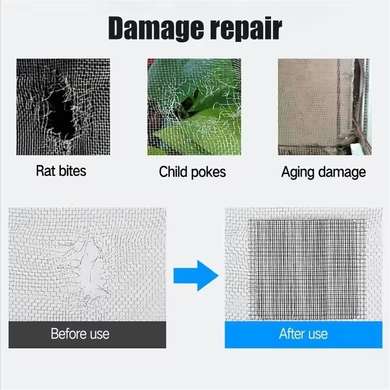 2M/Roll Window Mosquito Net - Mosquito Net Patches - Broken Holes ...