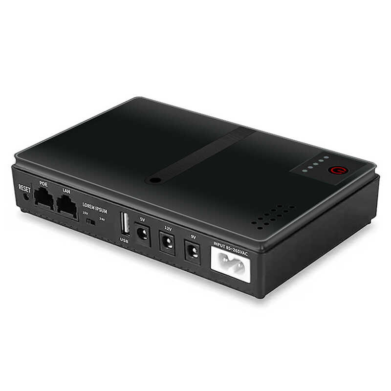 10400Mah Mini 々 Portable UPS Uninterruptible Power Ply Large Capacity ...