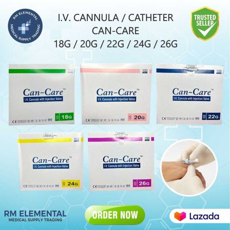 LY Can-Care - IV Cannula / Catheter ( 18G 20G 22G 24G 26G ) Ibebenta Sa ...