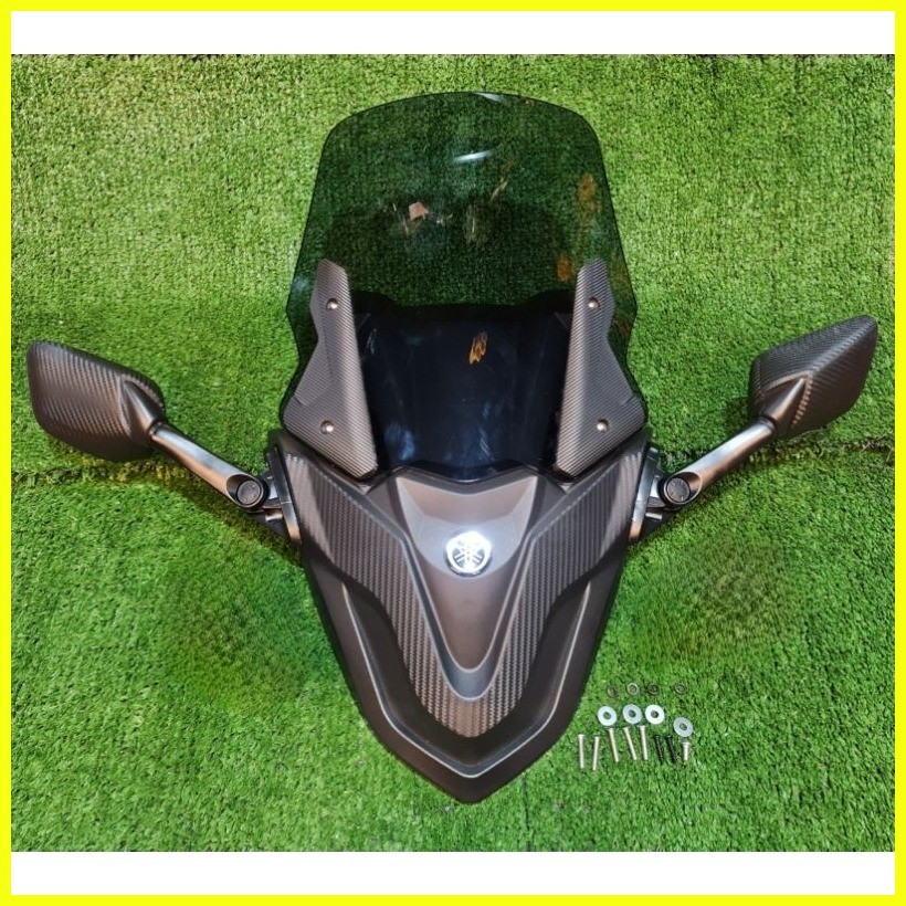 ♀ ☸ Nmax V.2 Voltron mask WITH R25 MIRROR (NO SMALL MIRROR) | Shopee ...