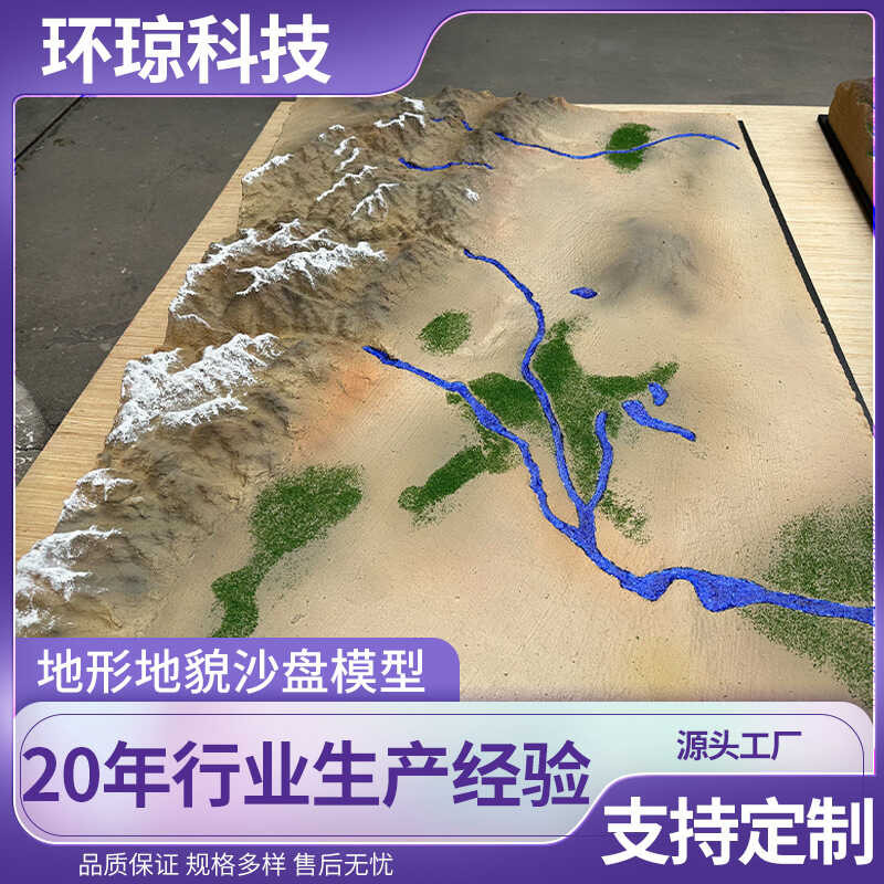 And 3 73 Terrain Landform Model, Miniature Landscape Display Model ...
