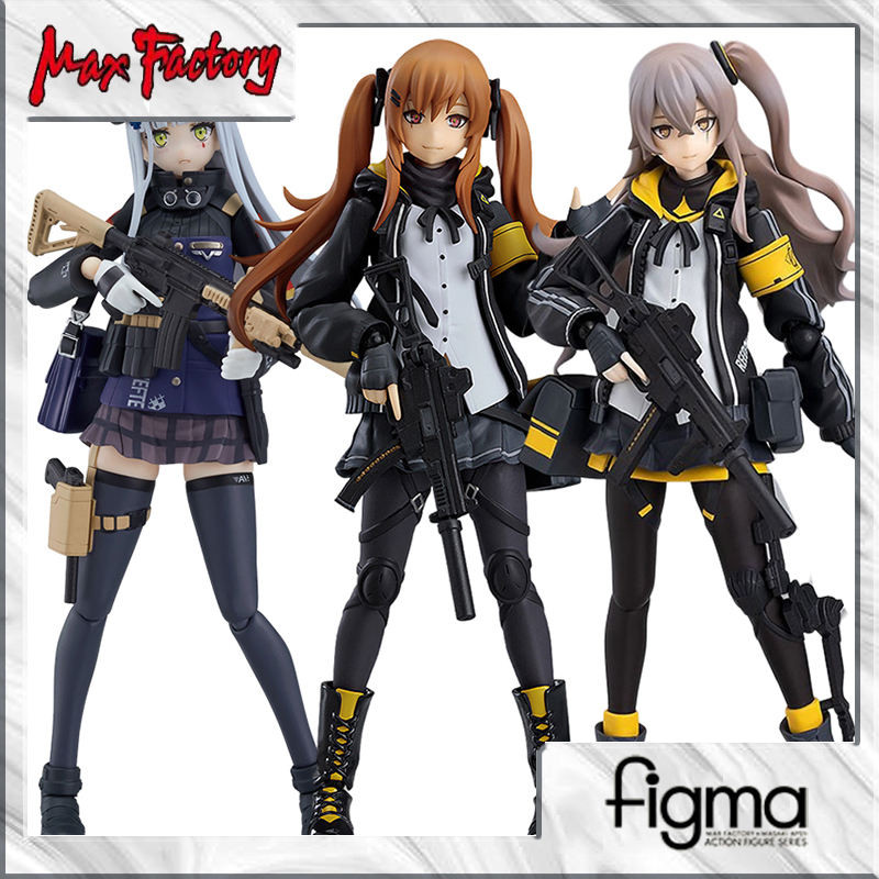 Max Factory Girls Frontline HK416 UMP9 UMP45 Squad 404 Movable Figma ...