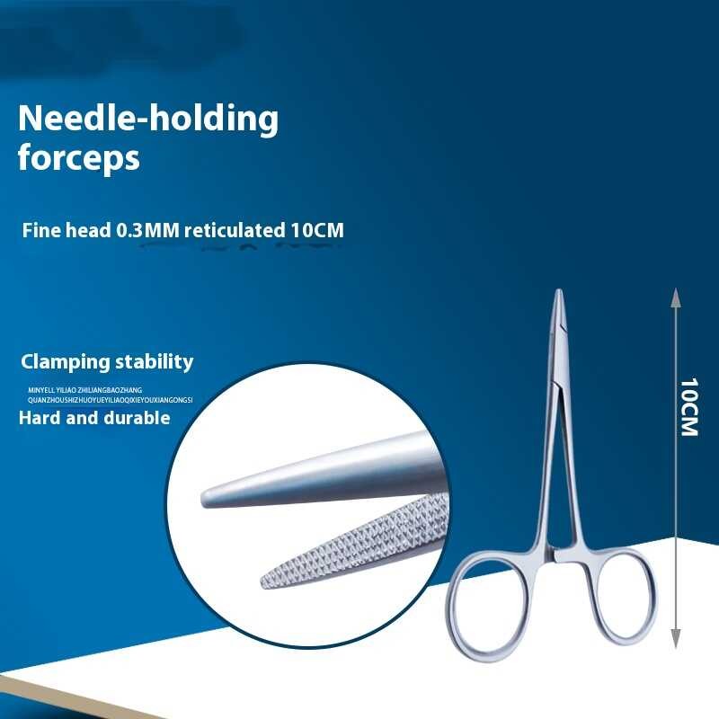 LY High Quality Stainless Steel Holding Forceps Gold Handle Holding ...
