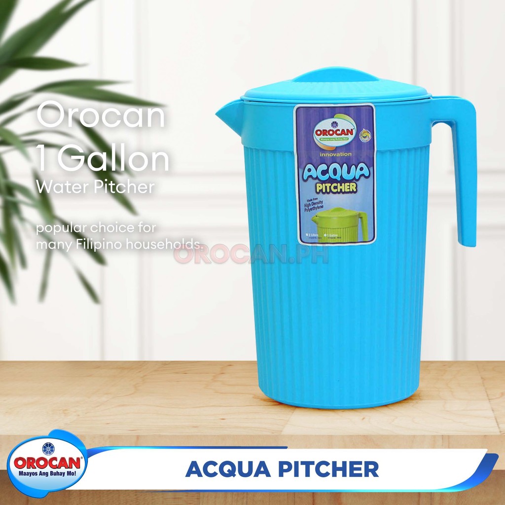 Orocan Acqua Pitcher 2 Liter & 1 Gallon (Pitsel) | Shopee Philippines