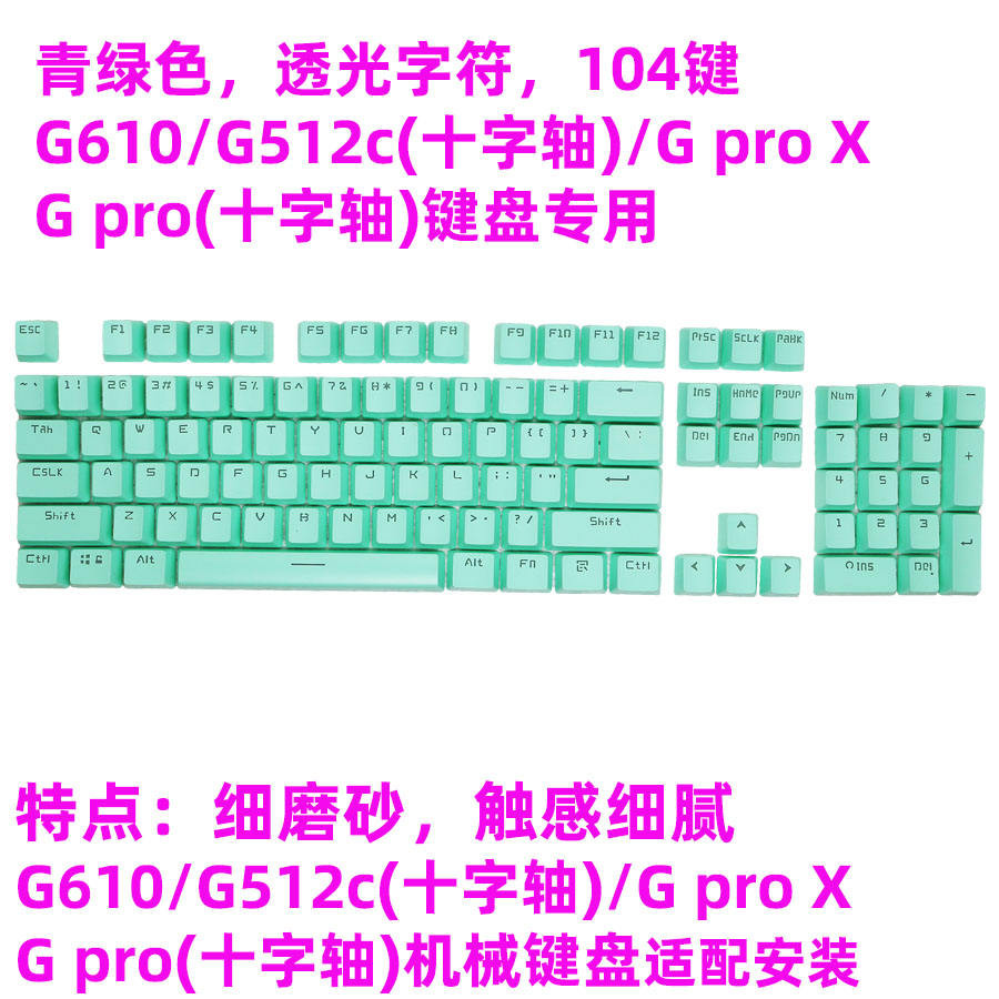 Logitech Applies G610 Translucent ABS Keycaps With Matte Texture To ...