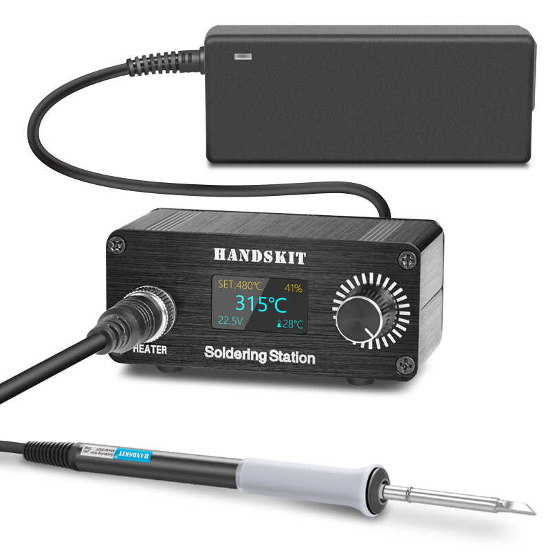 T12 MINI Soldering Station 70W Portable Digital 5 PIN Electronic ...