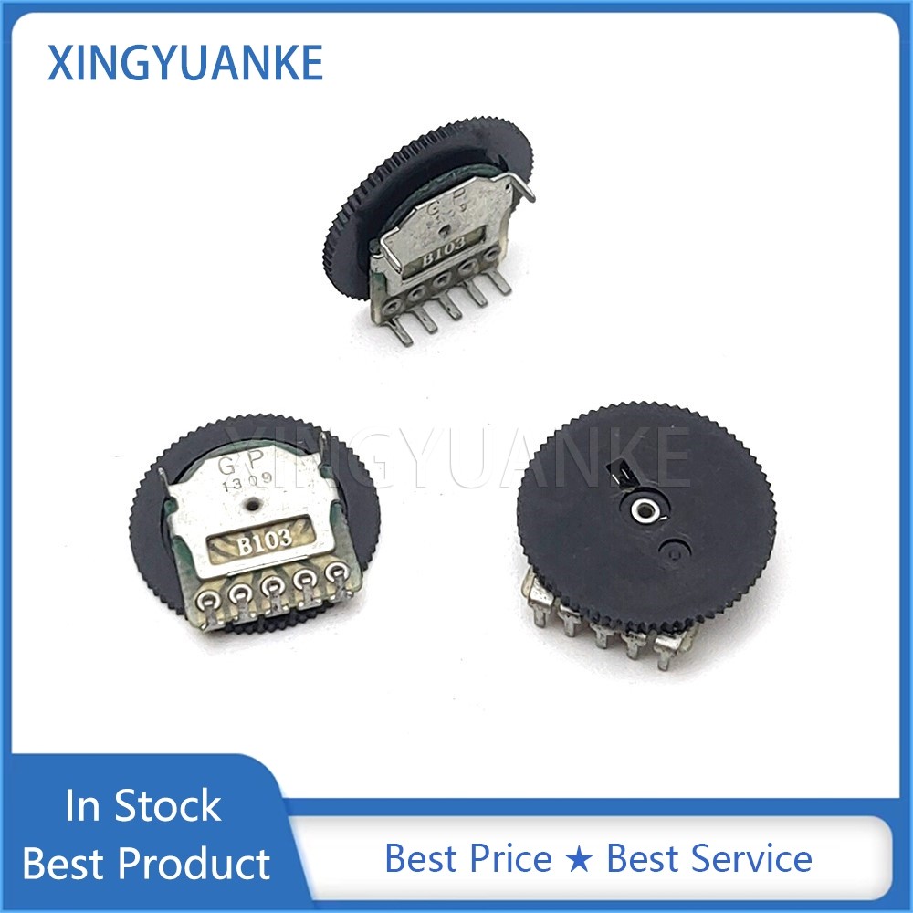 10Pcs/lot 16*1mm Gear Tuning Potentiometer B500R B10K B20K B50K B100K ...
