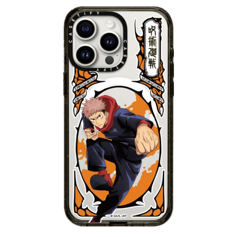 CASETi JUJUTSU KAISEN JJK Yuji Itadori Hard Plastic Acrylic Case Cover ...