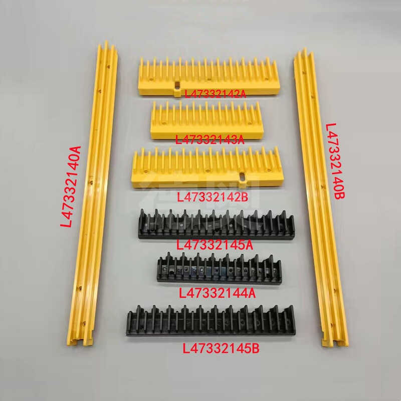 Elevator escalator step edge strip, frame, stainless steel step ...