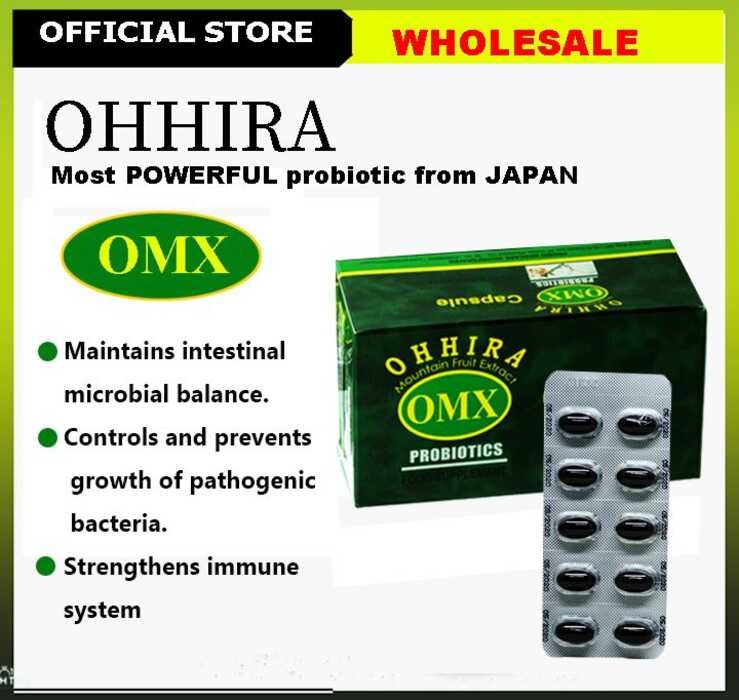 LY OHHIRA OMX PROBIOTICS SOLD PER CAPSULE | Shopee Philippines